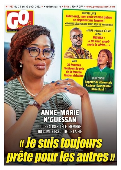 Le Kiosque - GO MAGAZINE semaine du Mercredi 24 Août 2022